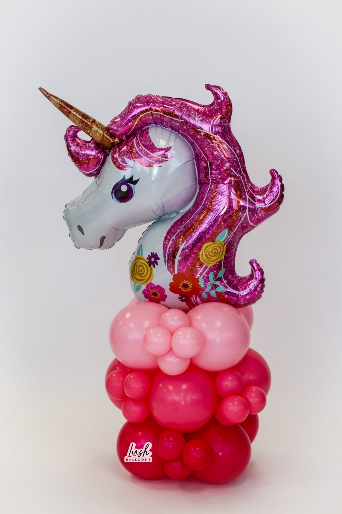 Pink Unicorn Bouquet – Lush Balloons