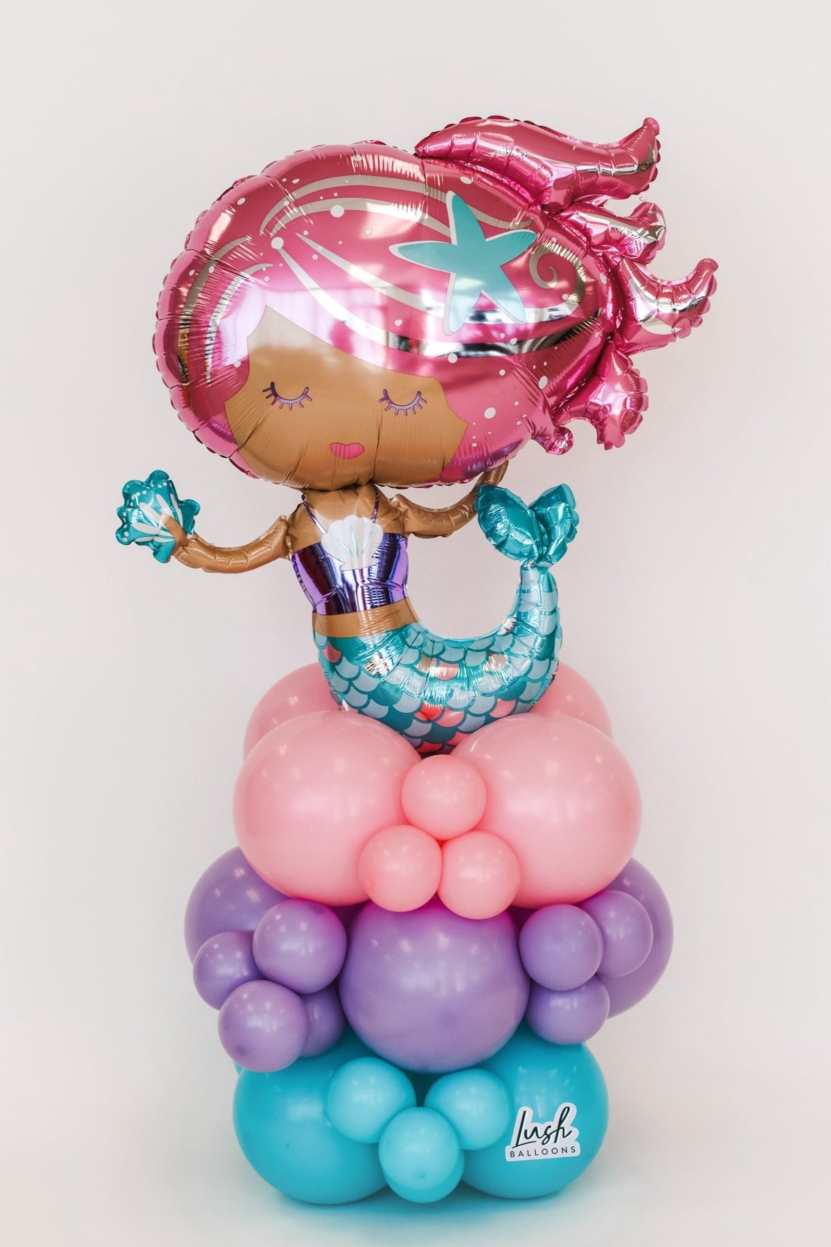 Sparkling Mermaid Bouquet – Lush Balloons