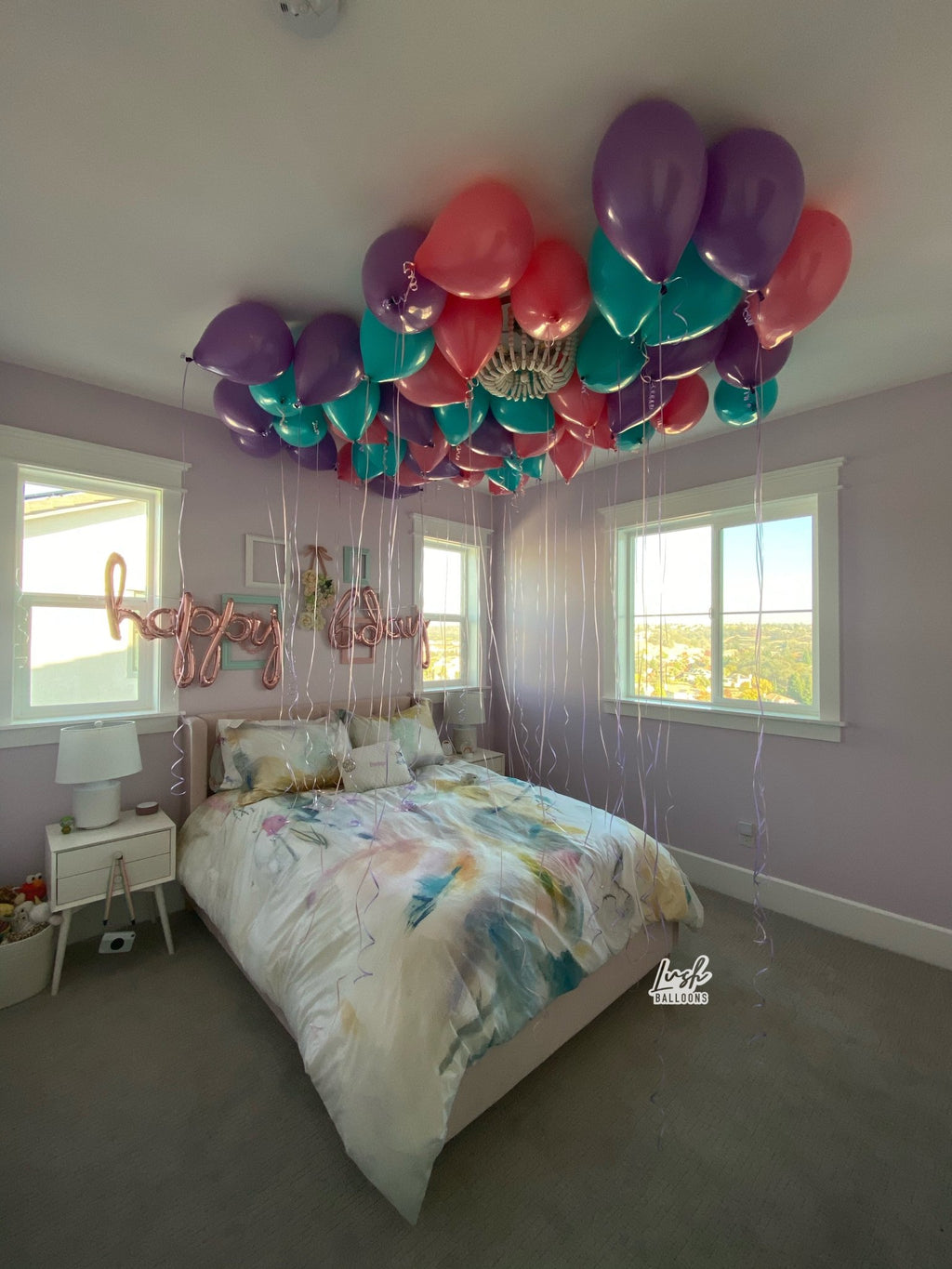 Basic Room Decoration – Lush Balloons