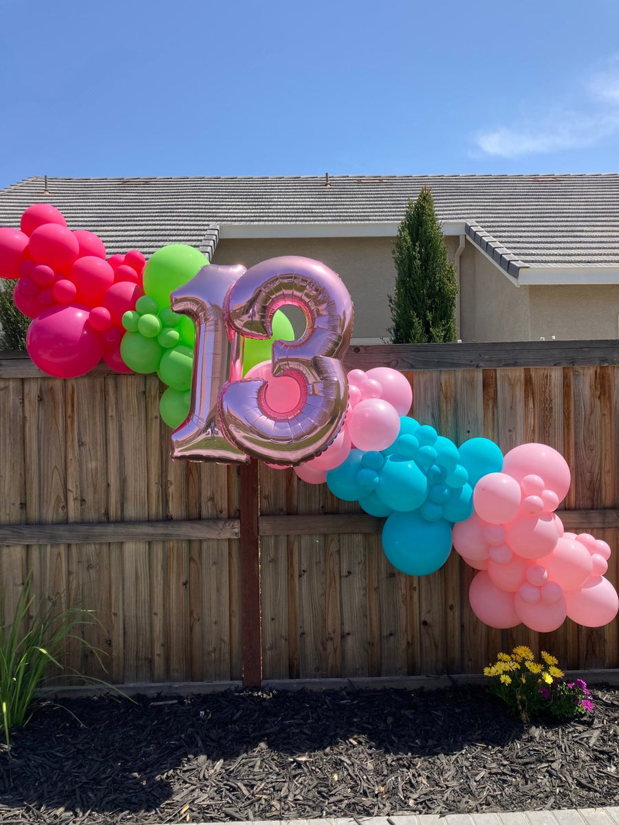 DFY (Done For You) Organic Balloon Garland – Lush Balloons